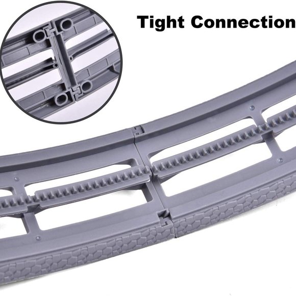 None | Toys | 78 Pcs Train Set Toys For Kids Flexible Railway Tracks ...